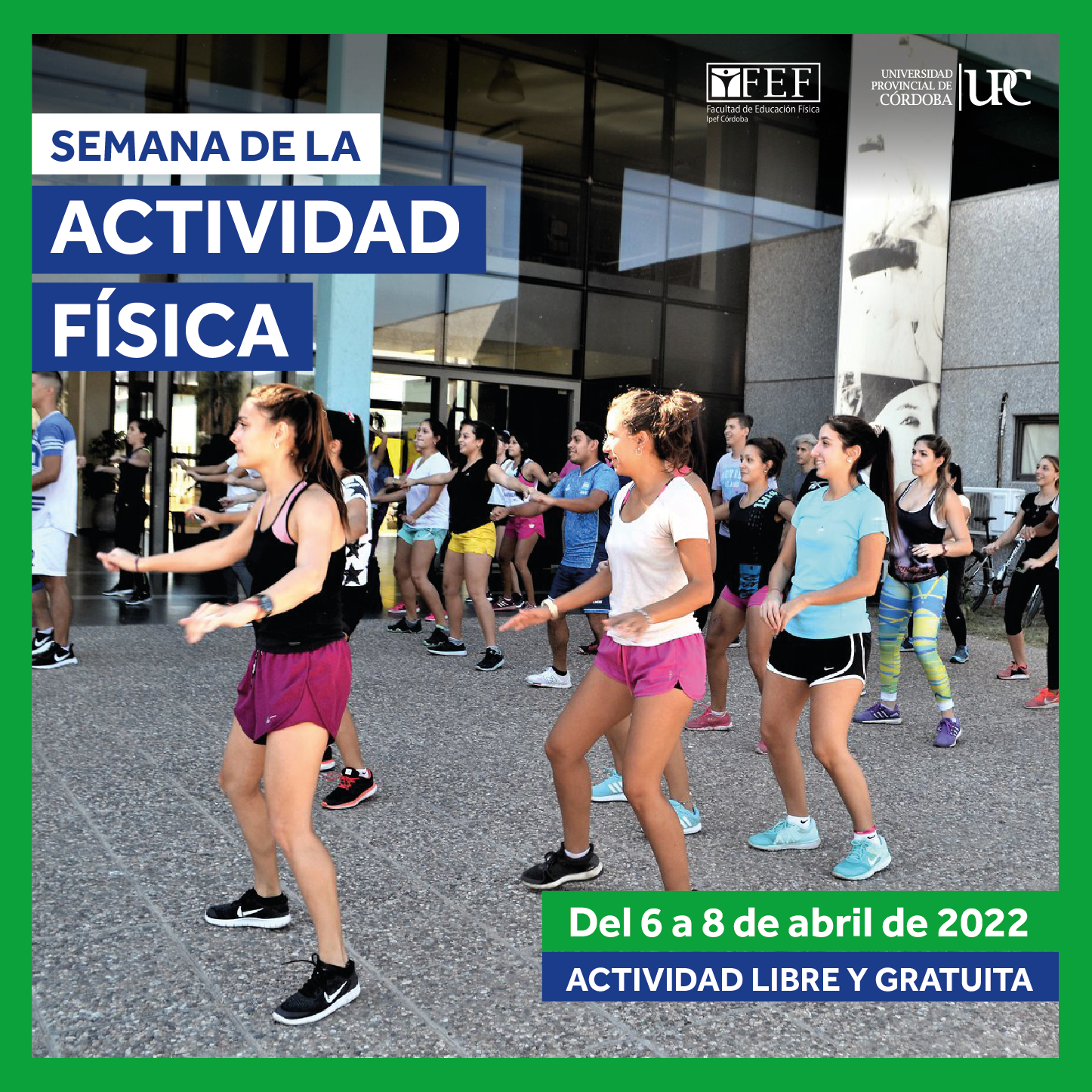 Súmate a las actividades de la FEF Ipef en el Día Mundial de la Actividad Física – Prensa UPC