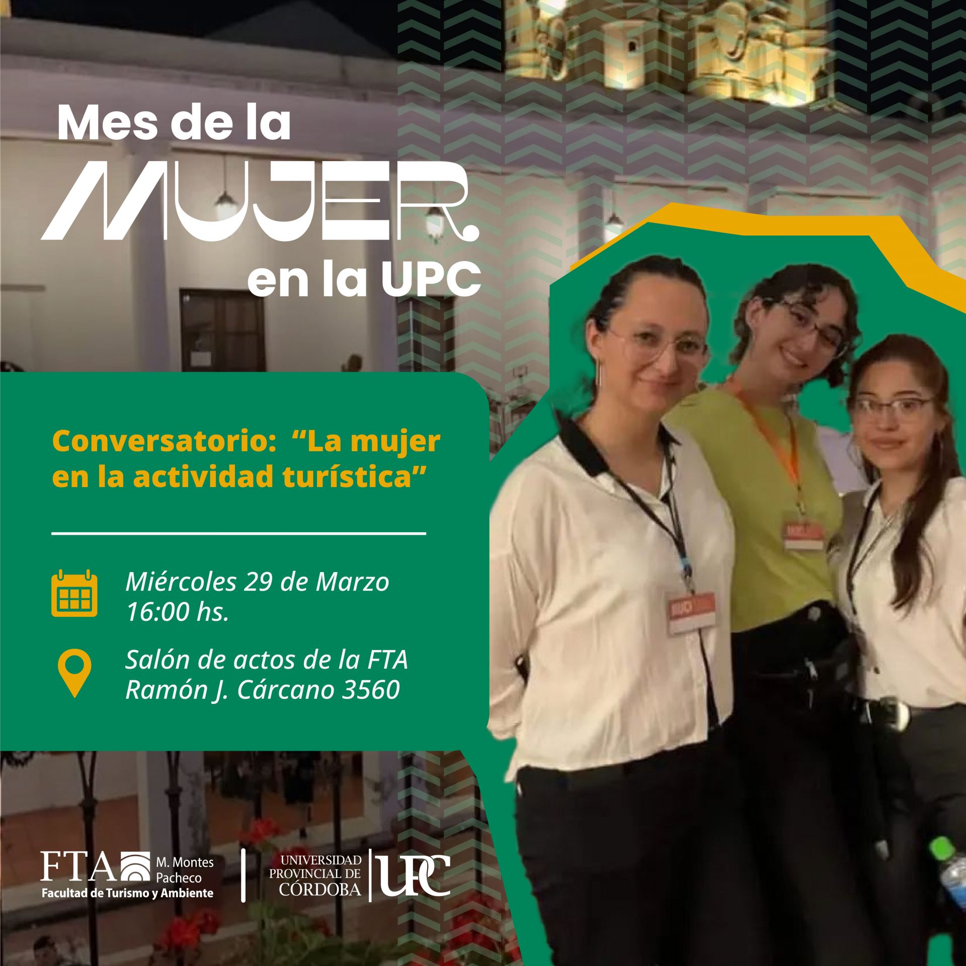 La FTA invita al Conversatorio: “La mujer en la actividad turística ...